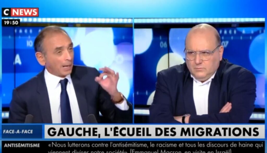 Eric Zemmour face à Julien Dray - Face à l'info Eric Zemmour face à Julien Dray - Face à l'info